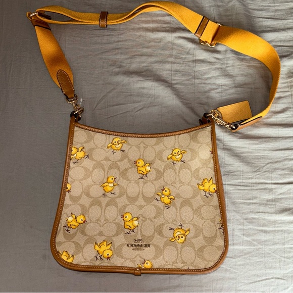 Coach | Bags | Coach Dempsey File Bag In Signature Canvas With Tossed ...